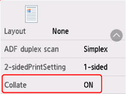 Make a Collated Copy - GX2020