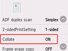 Make a Collated Copy - GX4020