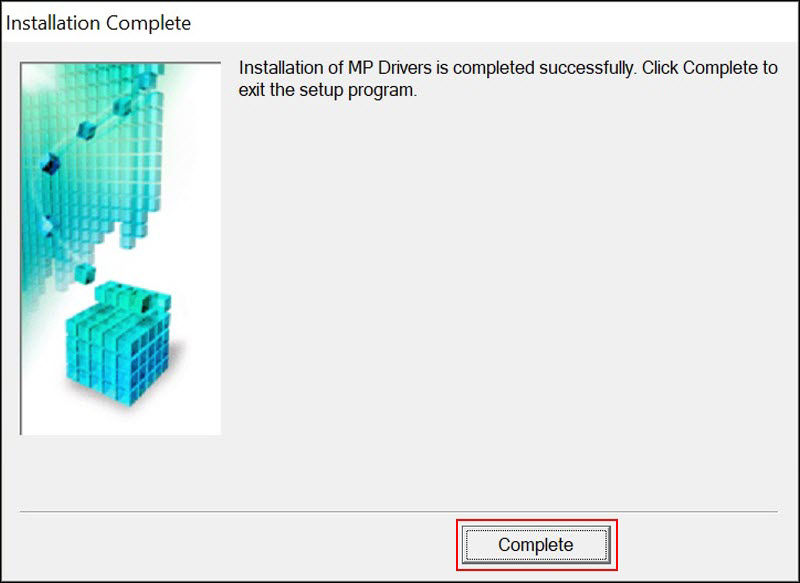 Set up the PIXMA MG3620 for use via USB - Windows (Standalone MP Drivers)