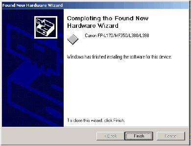 Installing the Printer Driver for Win 2000 Plug and Play