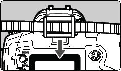 How to use the eyepiece cover for the EOS 20D, EOS 5D, EOS 30D, and EOS ...