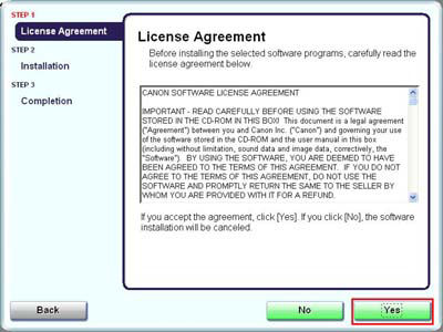 Install the printer driver using the prepackaged CD - Easy Install ...