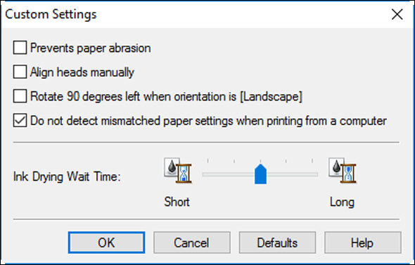 Changing the Printer Operation Mode (Windows) - G2260 / G3260