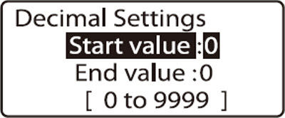 Printing Text with Sequential Numbers (Numbering Print) - Mk2600