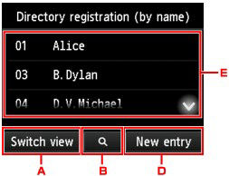 Sending a Fax to a Registered Recipient - MB2720