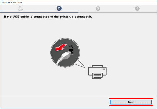 PIXMA TR4520 / TR4522 Wireless Setup via USB Cable - Windows