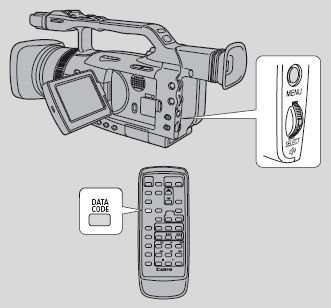 How do I display the date, time and recording information on the GL2.