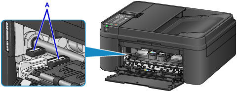 Learn the Main Parts of the Printer - MX490 Series