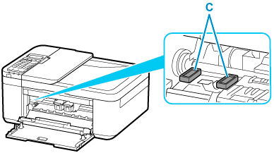 Main Components of the Printer (Inside View) - TR4520 / TR4522