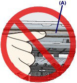 Removing Paper Jammed Inside the Machine - PIXMA MG2500 Series