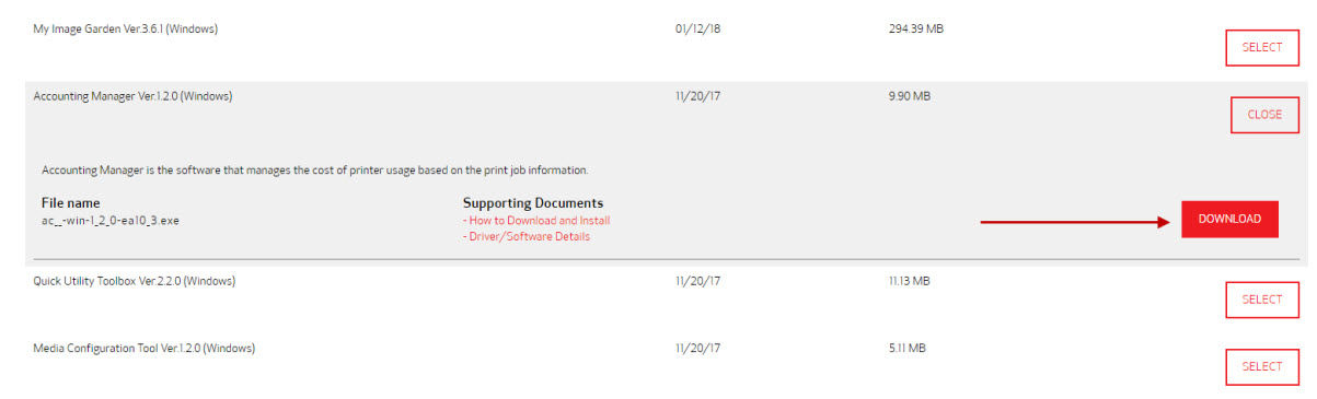 Configuring Unit Costs Including Ink and Paper - PRO-1000 (Mac)