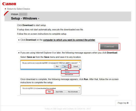 How to install the software from the Setup CD or from the Setup ...