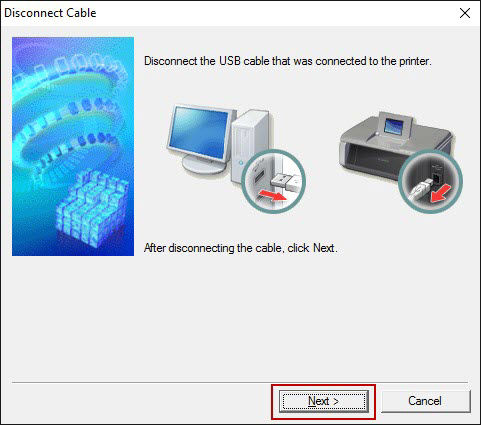 Connecting Your Printer to a Wireless LAN with a USB Cable