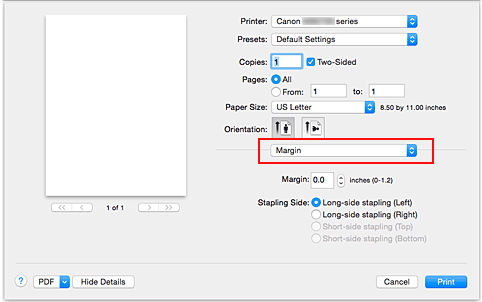 Printing on both sides of the paper(Mac) - MB2720