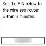 Connect the Printer to a Wireless Router via WPS PIN Code - GX3020