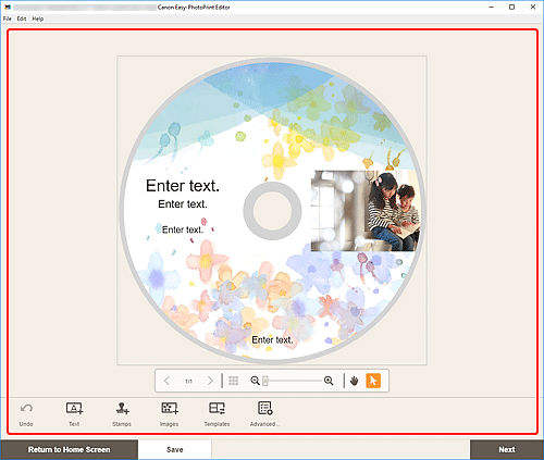 Printing Disc Labels (CD/DVD/BD) with Easy-PhotoPrint Editor on macOS ...