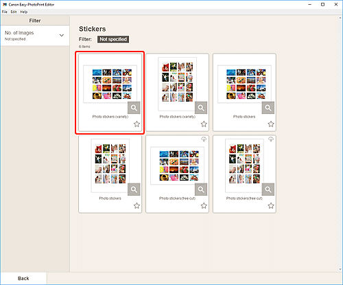 Printing Stickers with Easy-PhotoPrint Editor - Windows