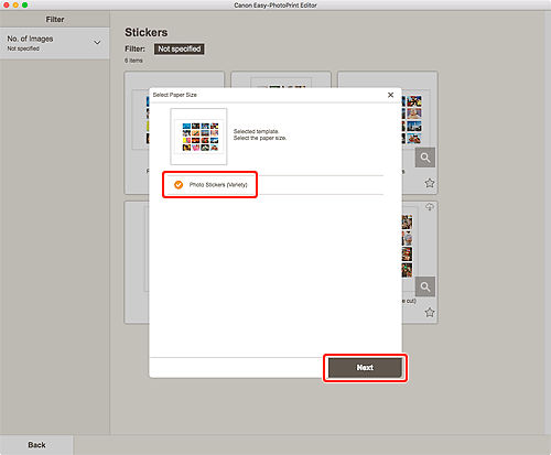 Printing Stickers with Easy-PhotoPrint Editor - Mac
