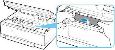 Paper Is Jammed inside the Printer - TS8320