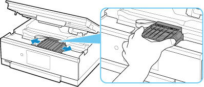 Paper Is Jammed inside the Printer - TS8320