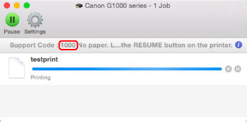 List of Error Numbers / Support Codes - G1200