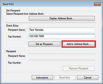 PC faxing with the MX892