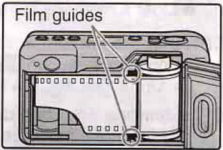 Loading the film - Sure Shot 80u/90u