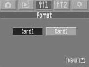 How to format the memory card(s) on the EOS 1D Mark II, EOS 1D Mark II ...