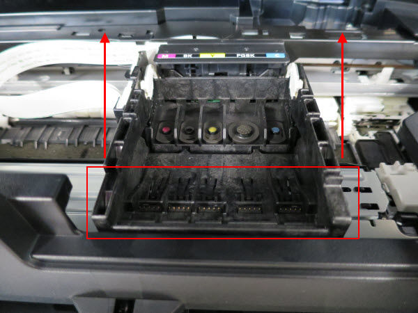 Replacing / Reseating the Print Head - TR8620