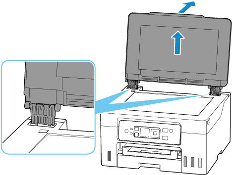 Detach / Attach the Document Cover - GX3020