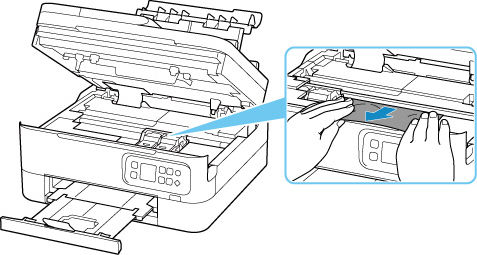 Paper is Jammed Inside the Printer - TR7020