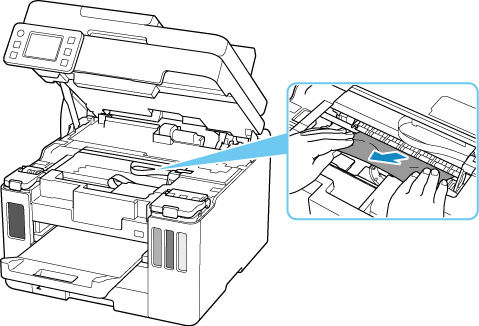 Paper is Jammed Inside the Printer - GX7020