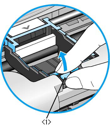Install the print head and inks correctly iP90.