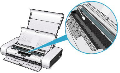 Clean Inside the Printer iP100