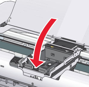 Install the Print Head and Ink Tanks - PIXMA iP100 Printer