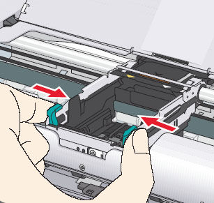 Install the Print Head and Ink Tanks - PIXMA iP100 Printer