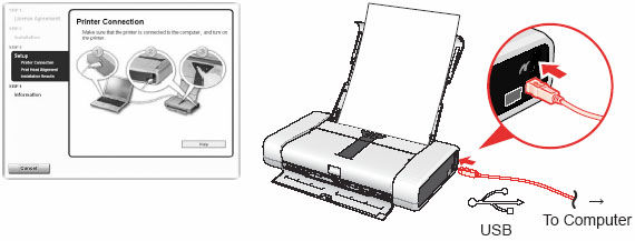 Install the printer driver using the prepackaged CD - Easy Install ...