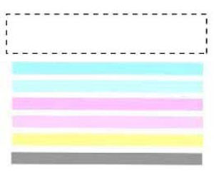 Print Nozzle Check Test Pattern - PIXMA iP4700
