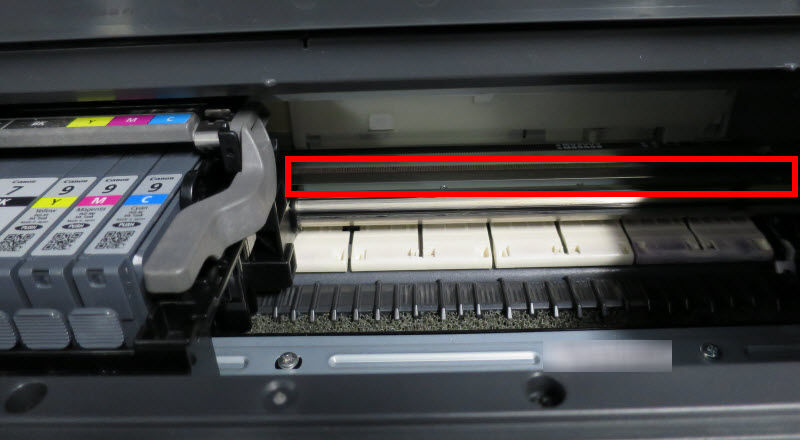 Cleaning the encoder (timing) strip - iX7000