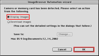 How to import images using ImageBrowser