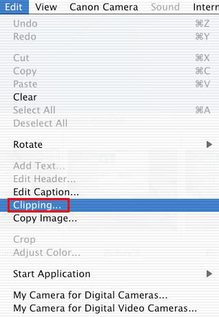 How to clip images using ImageBrowser
