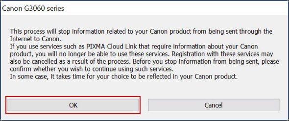 PIXMA G3260 USB Setup - Windows