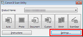 Scanning Multiple Items at One Time - IJ Scan Utility
