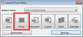 Scanning Multiple Items at One Time - IJ Scan Utility