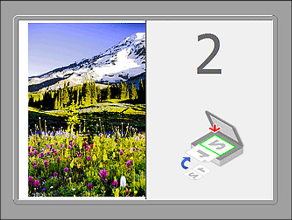 IJ Scan Utility (Windows) - Image Stitch Window - TR8620