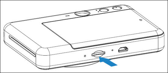 Use External Memory to Save Photos - CLIQ 2 Instant Camera Printer