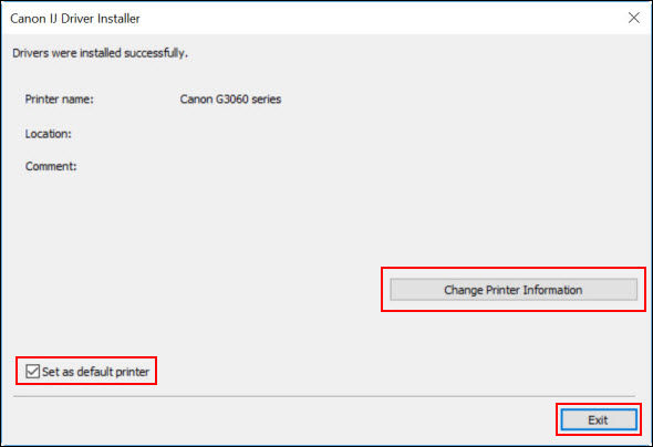 Download the Print Driver and Scan Utility Installer for Windows - G3260