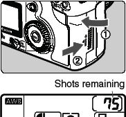 How to install the CF card into the EOS 20D, EOS 30D, and EOS 40D.