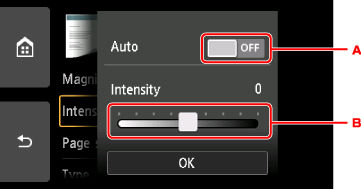 Copy Settings - TS9120