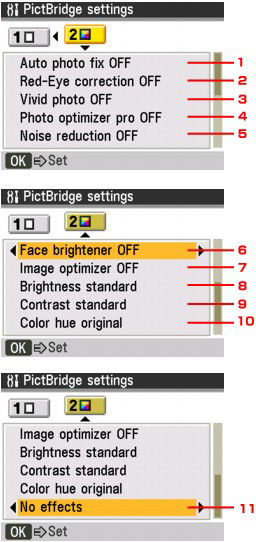 Change the machine settings (MX860)